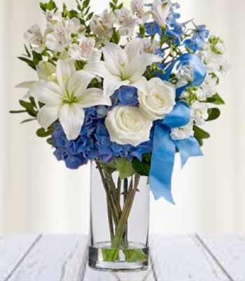 Mix Flower Bouquet - Lily, Rose & Orchid Flowers