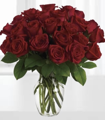 24 Red Roses | Flowers in Trinidad and Tobago